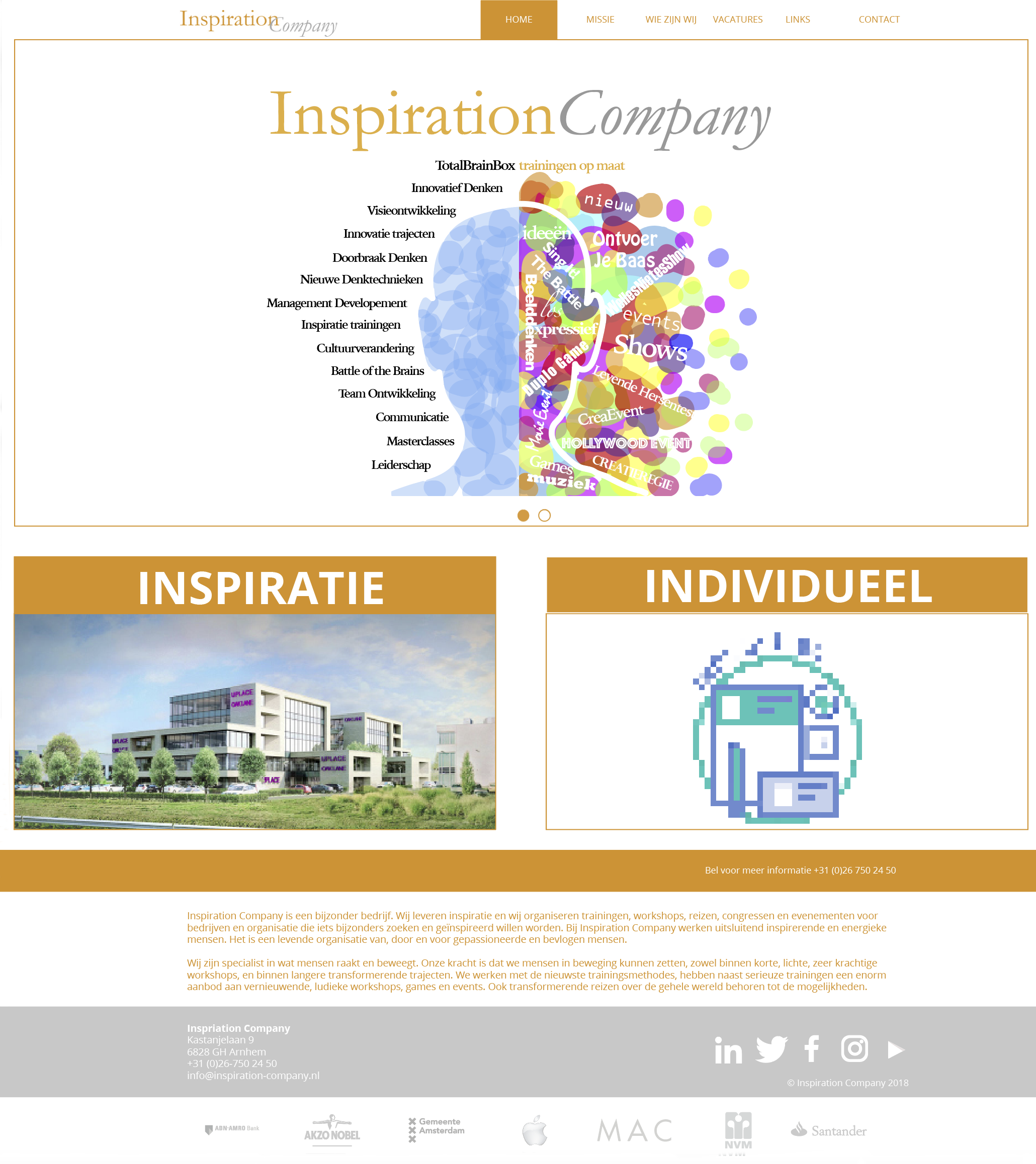 Inspiration Company - Website | Kseawell